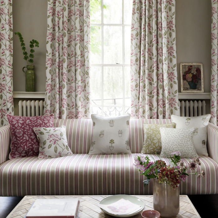 Clarke & Clarke |Summerby|Fabric|F1125-05 | Top Designer